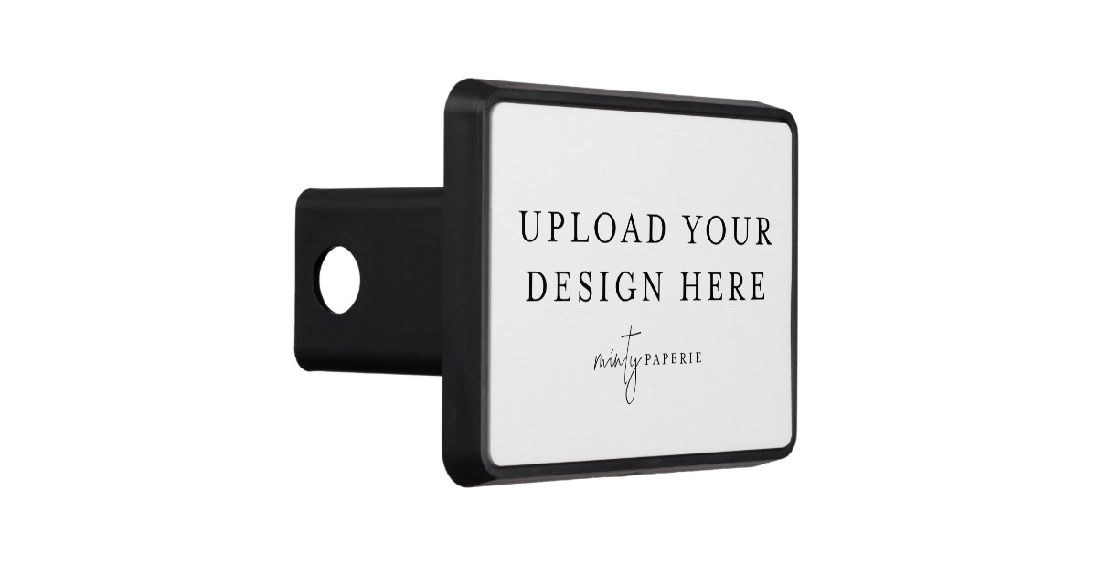 Custom Trailer Hitch Cover | Zazzle
