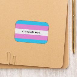 Custom Transgender Pride Flag Patch | Zazzle