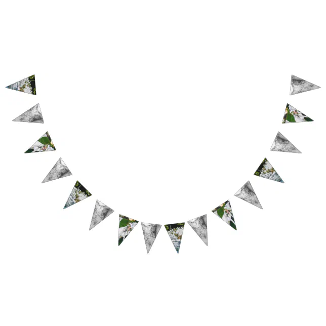 Custom Triangle Wedding Bunting Banner | Zazzle