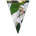 Custom Triangle Wedding Bunting Banner | Zazzle
