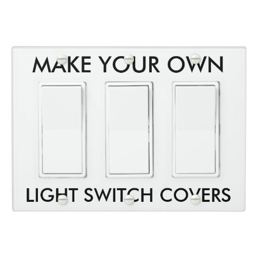 Custom Triple Rocker Surround Light Switch Cover | Zazzle