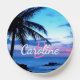 Custom Tropical Island Beach Ocean Sunset Photo PopSocket | Zazzle