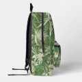 Custom Tropical Leaf Green Exotic Modern Design Printed Backpack | Zazzle