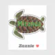 Custom Turtle Sticker | Zazzle