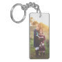 Custom Two Photo Double Sided Acrylic Keychain | Zazzle