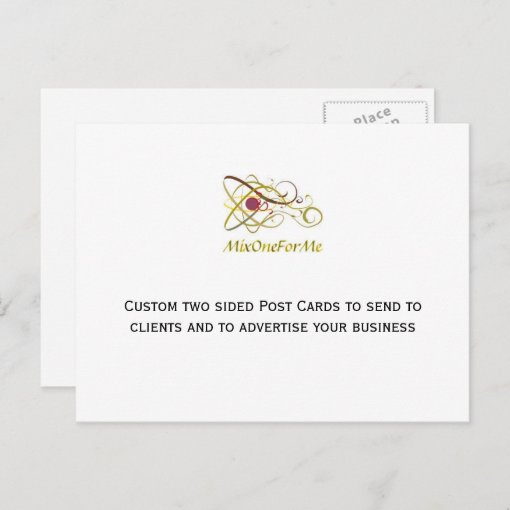 Custom Two Sided Post Cards | Zazzle