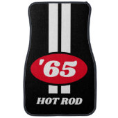 Custom universal classic hot rod car floor mat set | Zazzle