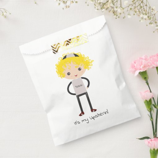 Custom Upsherin Party Bags | Zazzle