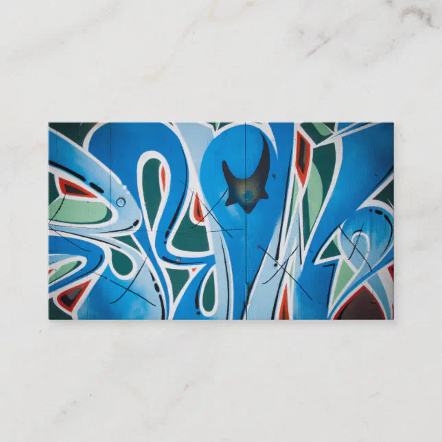 Custom Urban Graffiti Business Cards (2) | Zazzle