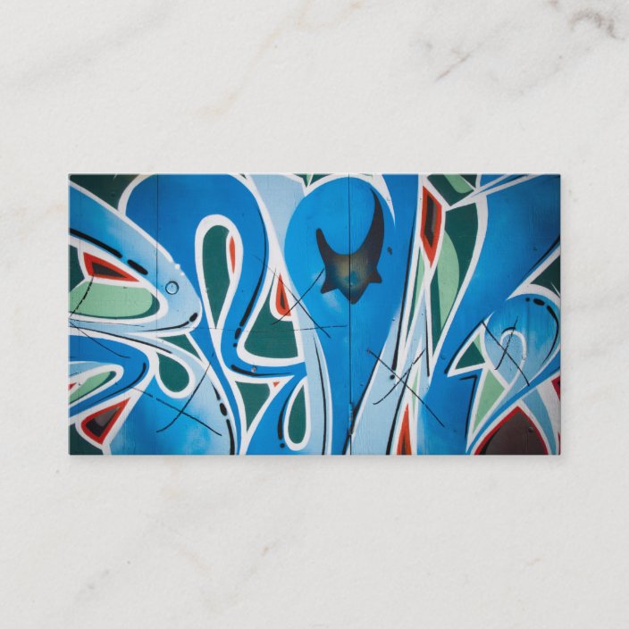 Custom Urban Graffiti Business Cards (2) | Zazzle.com