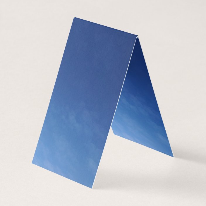 custom vertical tent Fold Folding Business Card | Zazzle.com