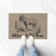 Custom Vintage Donkey - Country Farm and Pets Doormat | Zazzle