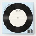 Custom Vintage Faux Vinyl Record Photo Wedding Envelope | Zazzle