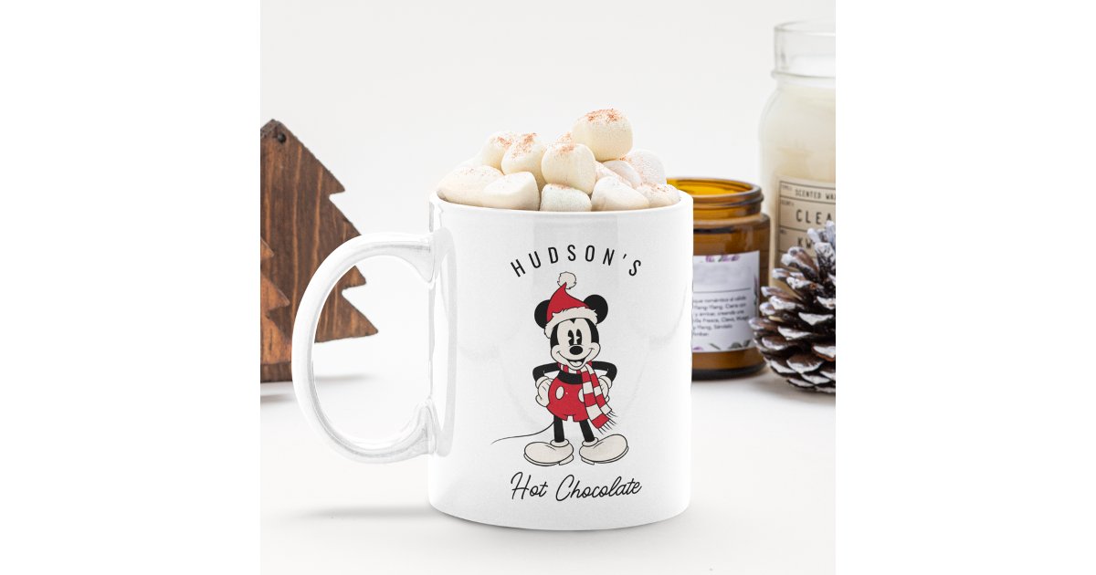 Custom Vintage Mickey Mouse | Hot Chocolate Coffee Mug | Zazzle