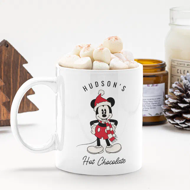 Custom Vintage Mickey Mouse | Hot Chocolate Coffee Mug | Zazzle