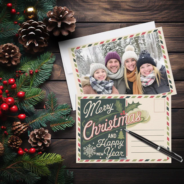 Custom Vintage style postcard | Zazzle