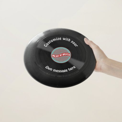 Custom Vinyl Record Wham-O Frisbee | Zazzle