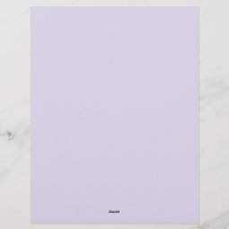 Custom Violetear Hummingbird Letterhead | Zazzle