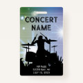 Custom VIP All Access Concert Badge | Zazzle