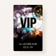 Custom VIP All Access Concert Badge Invitation | Zazzle