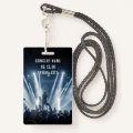 Custom VIP All Access Pass Concert Event Badge | Zazzle