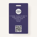 Custom VIP All Access QR Code Event Badge | Zazzle