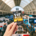 Custom VIP QR Code Event Badge | Zazzle