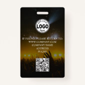Custom VIP QR Code Event Badge | Zazzle