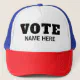 CUSTOM VOTE VOTERS CANDIDATE ELECTION TRUCKER HAT | Zazzle