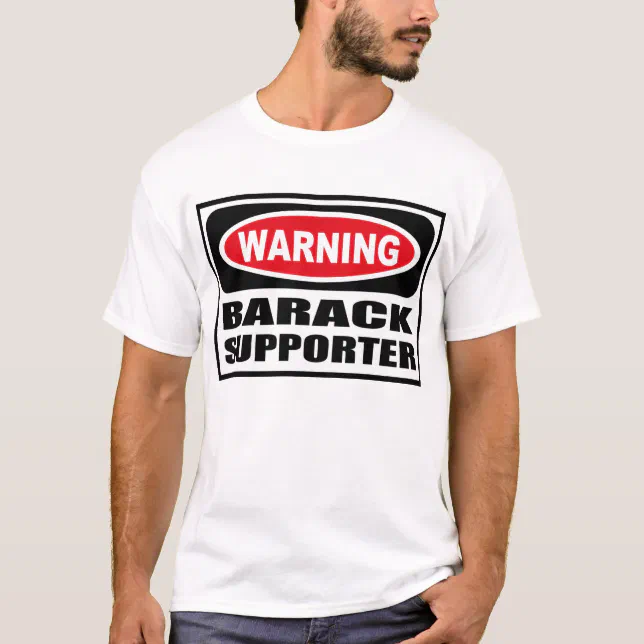 Custom Warning Sign T-Shirt | Zazzle