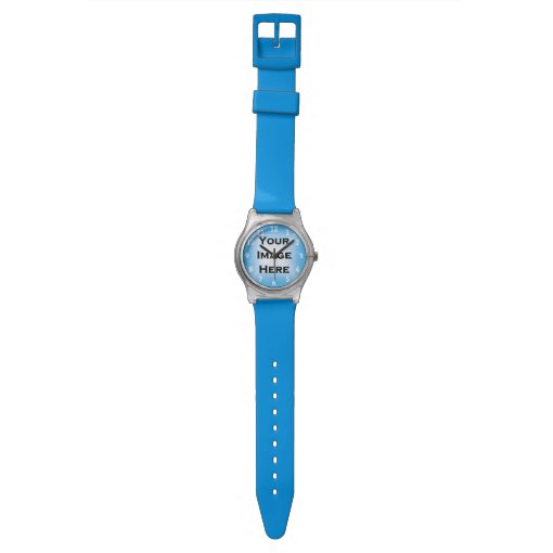 Custom Watch With White Numbers | Zazzle