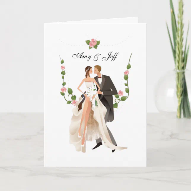 Custom Wedding Card | Zazzle