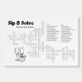Custom wedding crossword puzzle sign | Zazzle