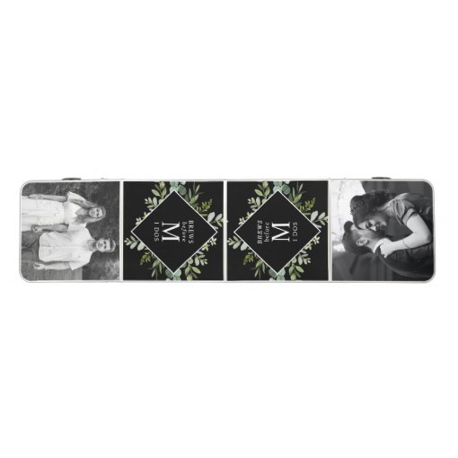 Custom Wedding Event Engagement Party Photo Beer Pong Table | Zazzle