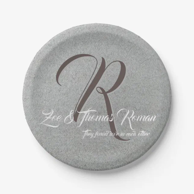 Custom wedding family reunion plates | Zazzle