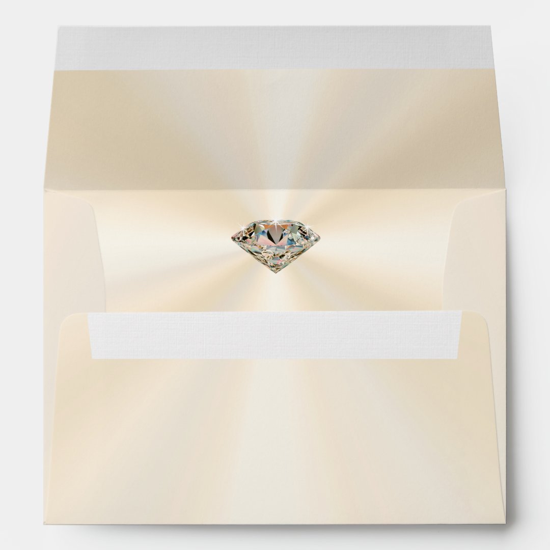 Custom Wedding Invitations Envelope Printing | Zazzle