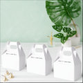 Custom Wedding Retreat Favor Boxes | Zazzle