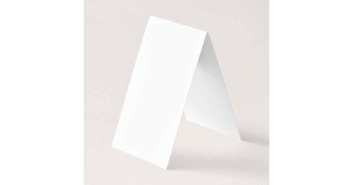 Custom white simple Design Add Photo or Text Business Card | Zazzle