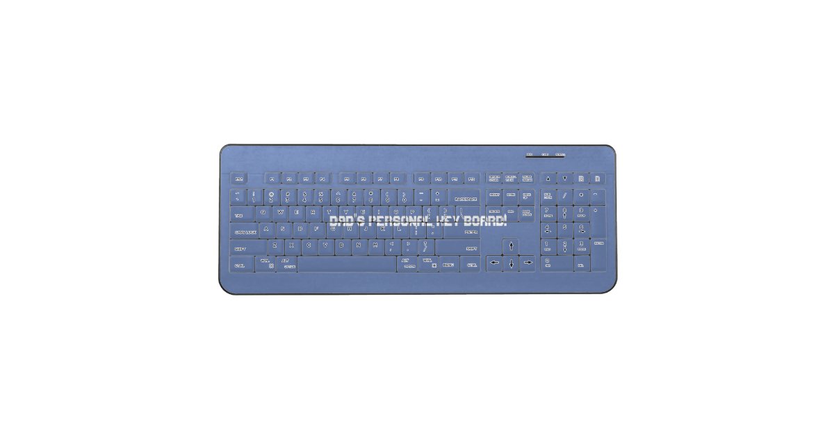 custom wireless keyboard | Zazzle