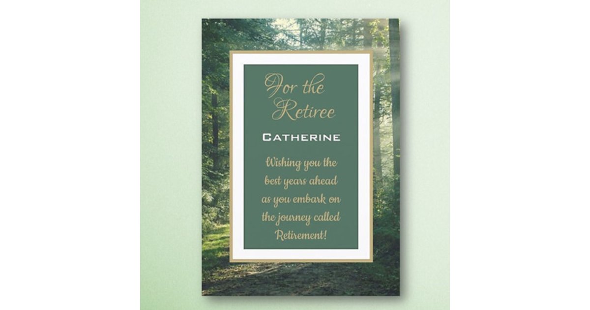 Custom Wishes Retiree! Retirement Card | Zazzle
