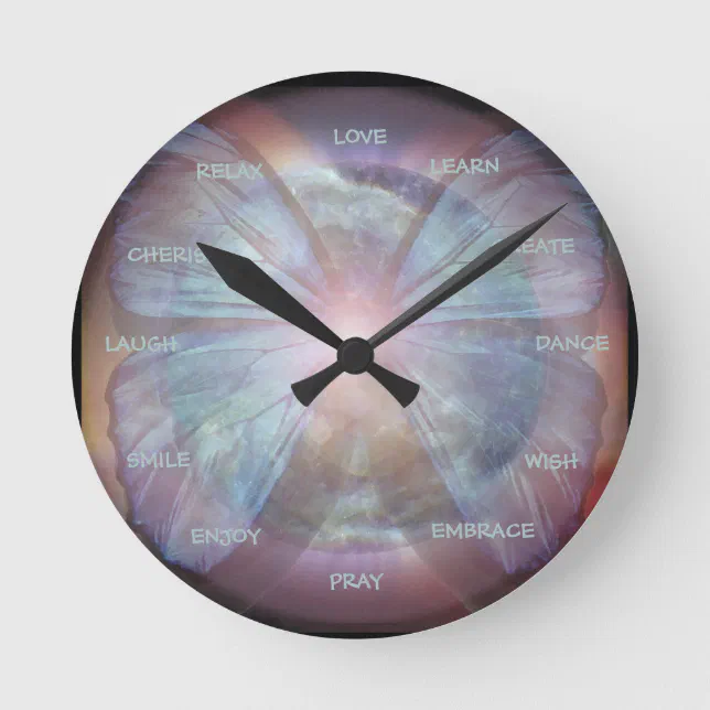 Custom Words | Prayer Clock | Zazzle