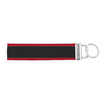 Custom Wrist Keychain Red | Zazzle