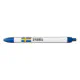 Custom writing pens with Swedish flag of Sweden | Zazzle