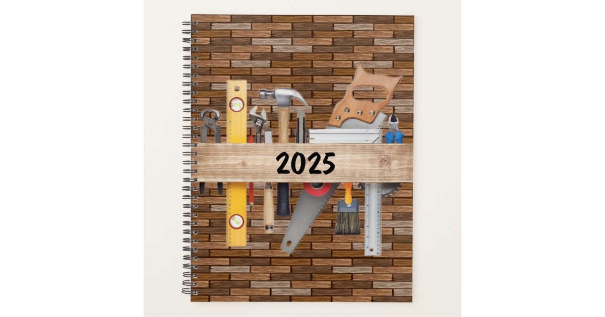 Custom Yearly Date Contractor Planner | Zazzle