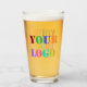 Custom Your Company Logo Business Promotion Glass | Zazzle