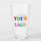 Custom Your Company Logo Business Promotion Glass | Zazzle