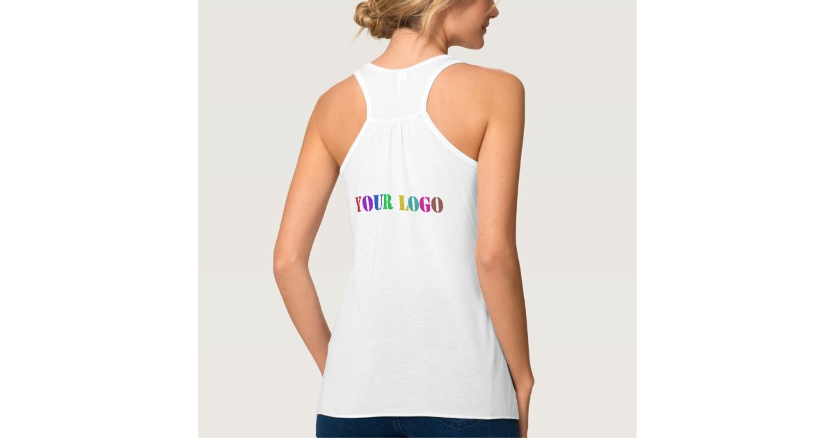 Custom your Company Logo Business Tank Top | Zazzle