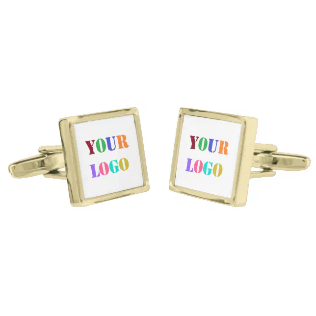 Custom Your Company Logo Photo Business Cufflinks | Zazzle