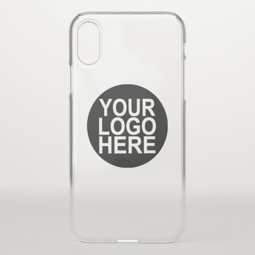 Custom Your Company Logo Uncommon iPhone Case | Zazzle