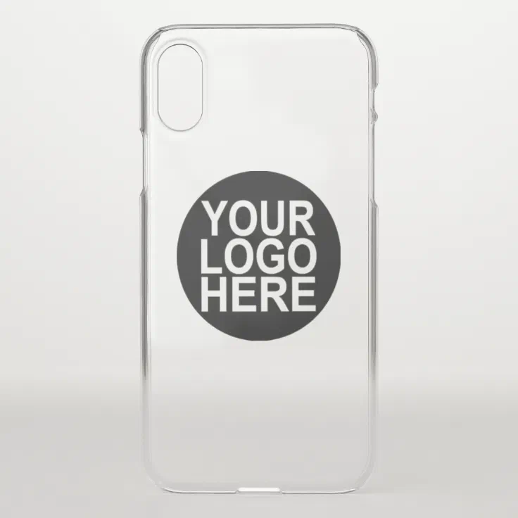 Custom Your Company Logo Uncommon iPhone Case | Zazzle